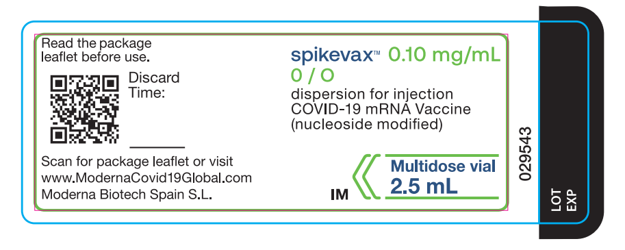 Distribution of SPIKEVAX Bivalent (elasomeran/imelasomeran) COVID-19 ...
