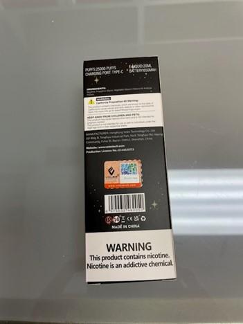 Irex magic 25000 puffs refillable vape recalled due to lack of child ...